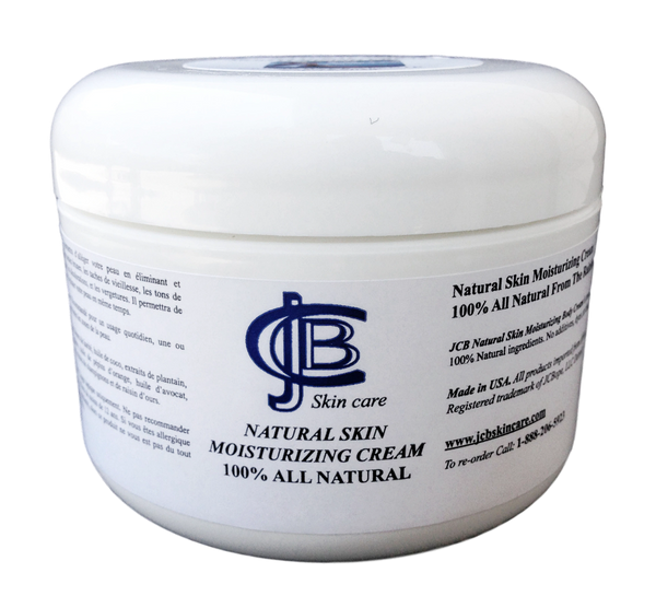 JCB Natural Skin Moisturizing Cream 4oz