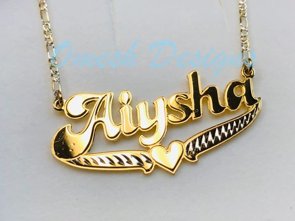 Name Pendant (Style K)