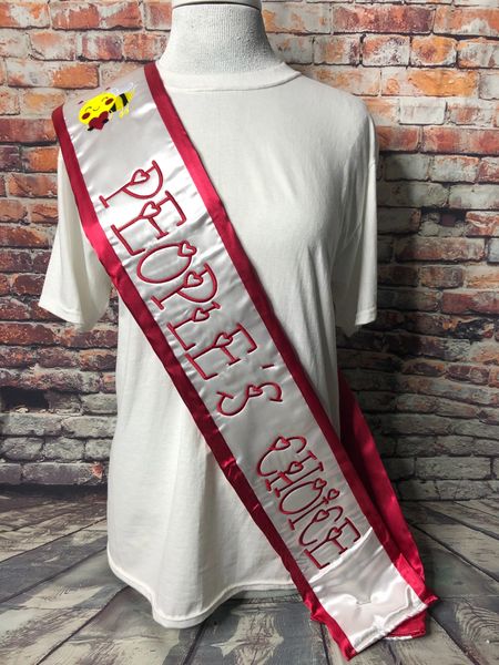 Valentine National Embroidery Sash