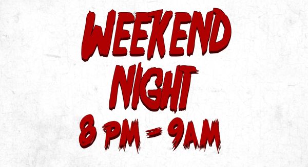 Balance Due..Overnight Investigation (Weekend)(per night) CALL FIRST