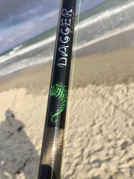 Ninja Tackle Dagger 11' Surf Fishing Rod (Style: 11' K-Series 2-7oz MED ...