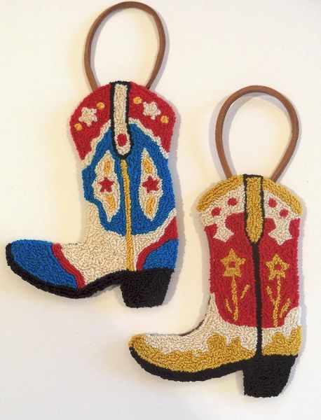 DANCING COWBOY BOOTS PATTERN