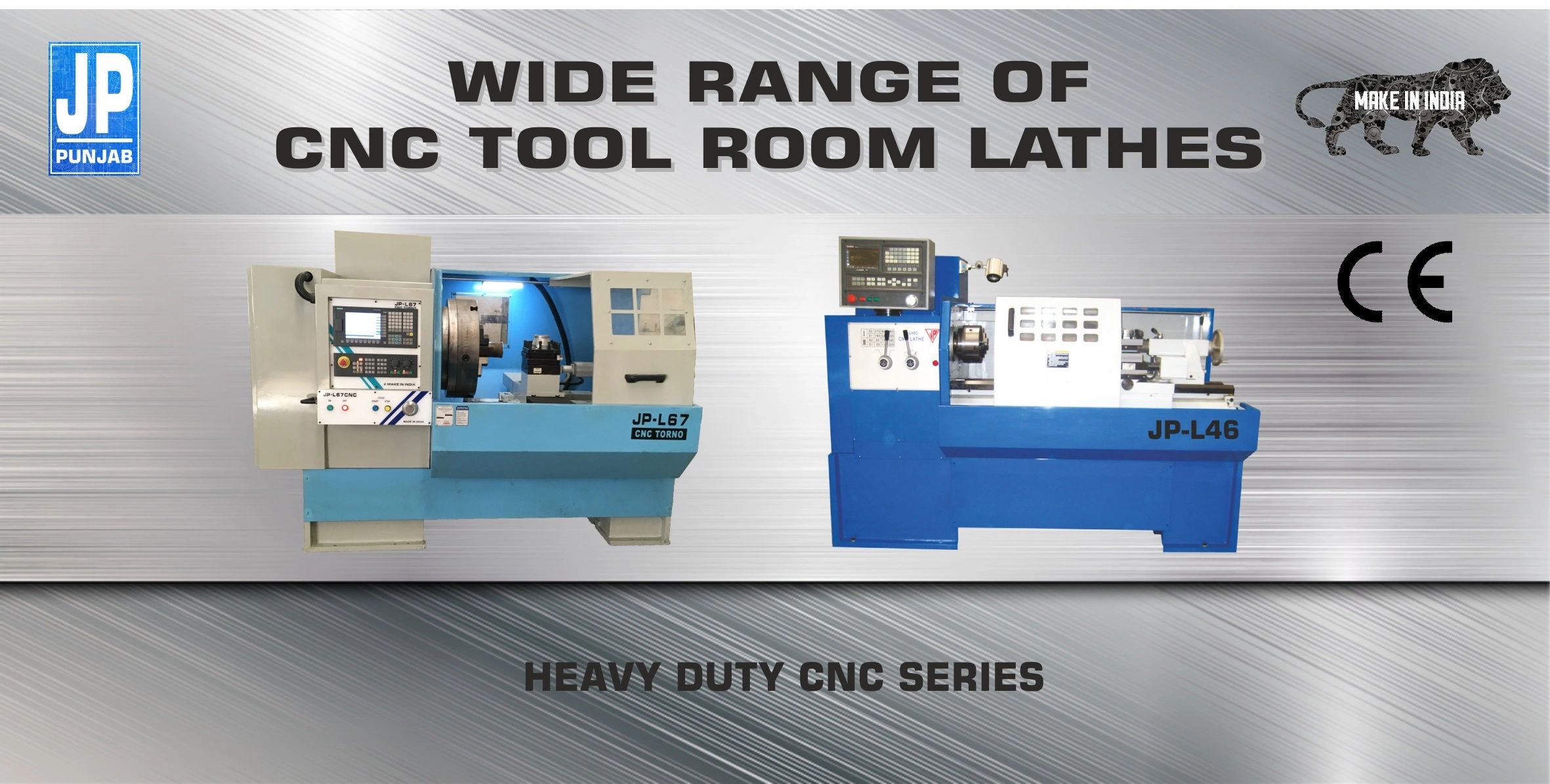 PREMIUM CNC TOOL ROOM LATHE CNC LATHE FLAT BED - JPPUNJAB.