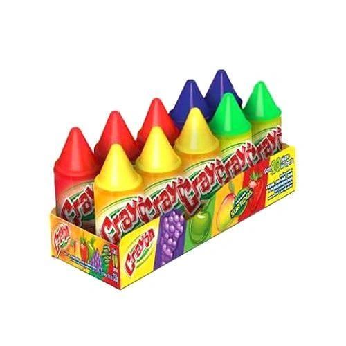 Lorena Crayon Surtido 10pcs | Dulceria La Bonita Wholesale LLC