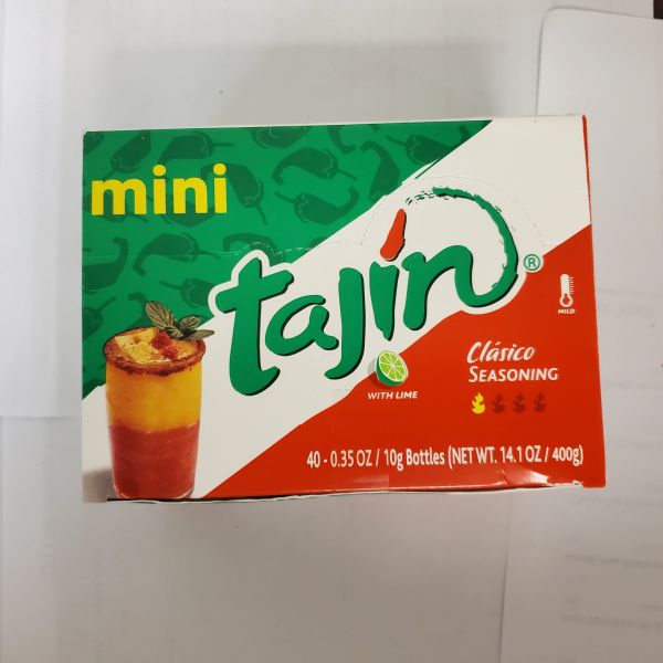 Mini Tajin 40pcs .35oz | Dulceria La Bonita Wholesale LLC