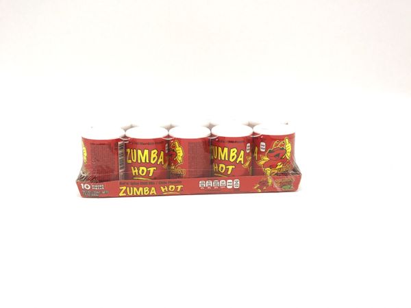 Zumba Pica Zumba Hot 10 ct | Dulceria La Bonita Wholesale LLC