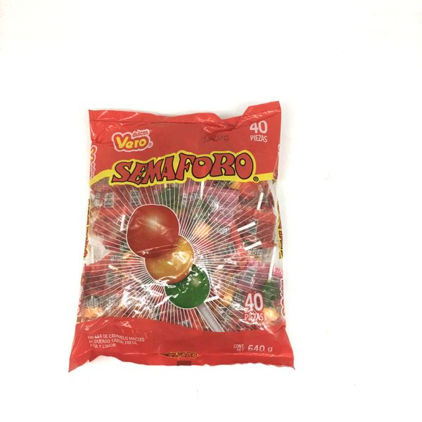 Vero Semaforo 40ct | Dulceria La Bonita Wholesale LLC