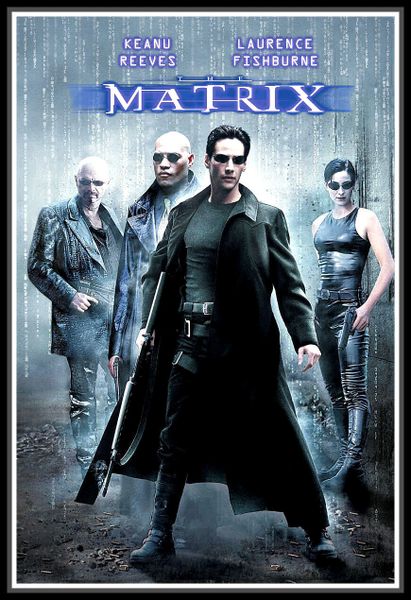 The Matrix Keanu Reeves Magnetic Poster Print FRIDGE MAGNET 6x8 ...