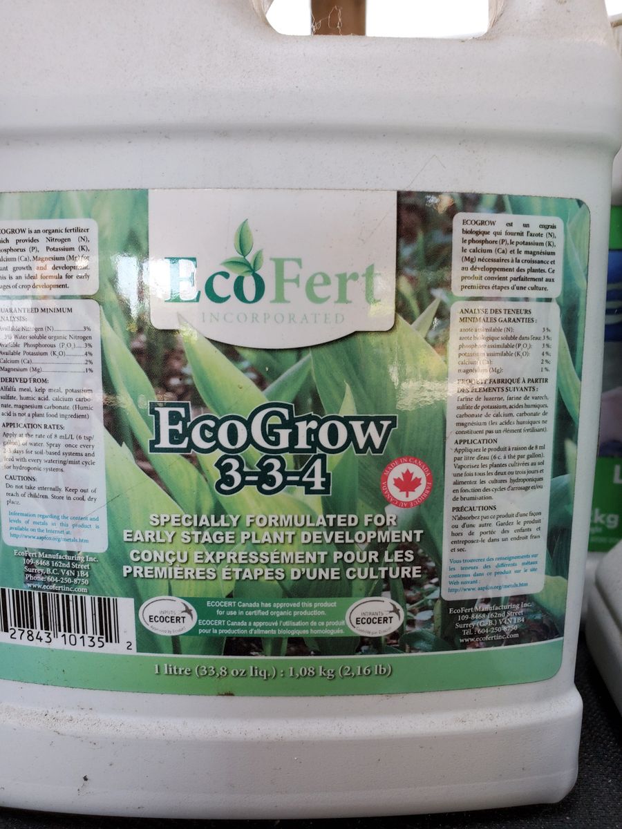 EcoGrow Fertilizer