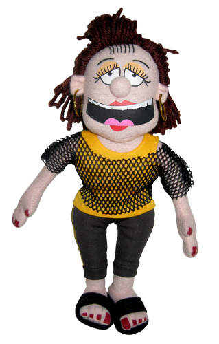 Nebby Debbie Yappin' Yinzer Talking Plush Doll
