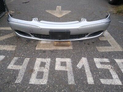 03-06 Mercedes W220 S430 S600 Front Bumper Cover Silver 2003-2006
