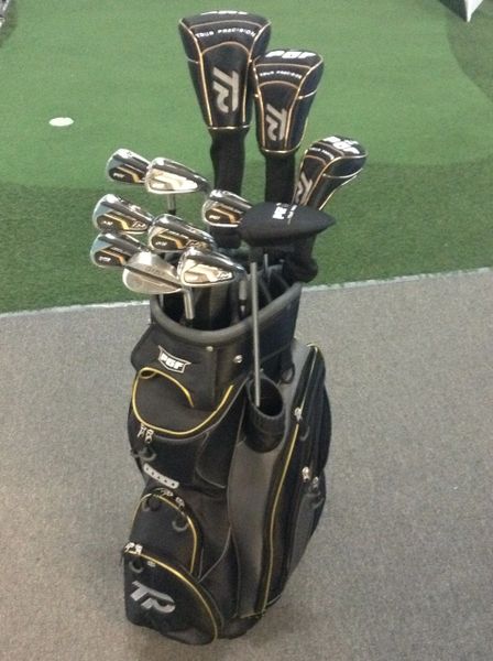 PGF TP GOLD Deluxe Golf Pkg Full Ti Adjustable Driver Bag,Putter,Covers