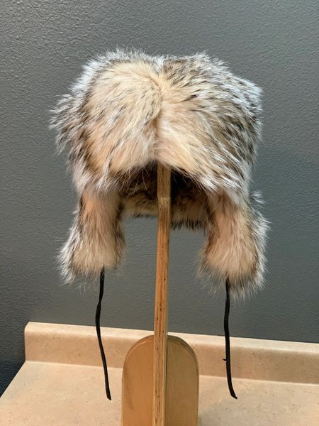 Badger Fur Trapper Hat