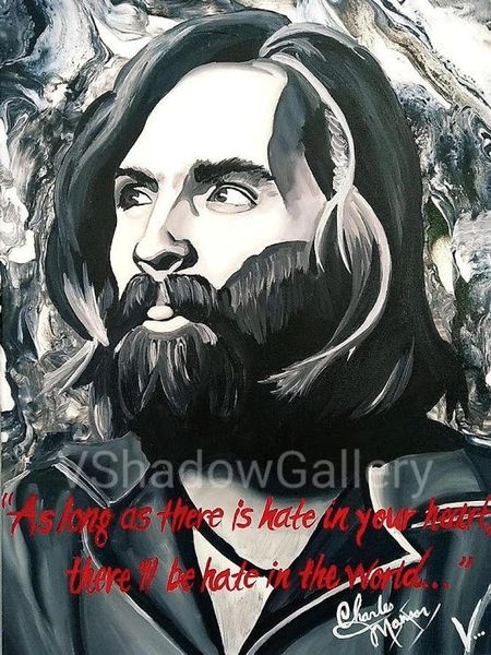 Charles Manson-Poster PRINT
