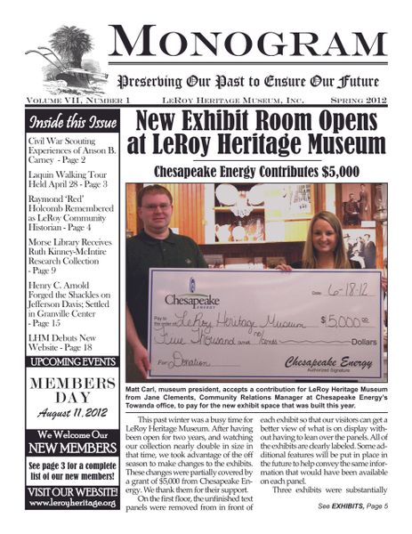 Monogram Magazine - Civil War Scouting Experiences of Anson B. Carney ...