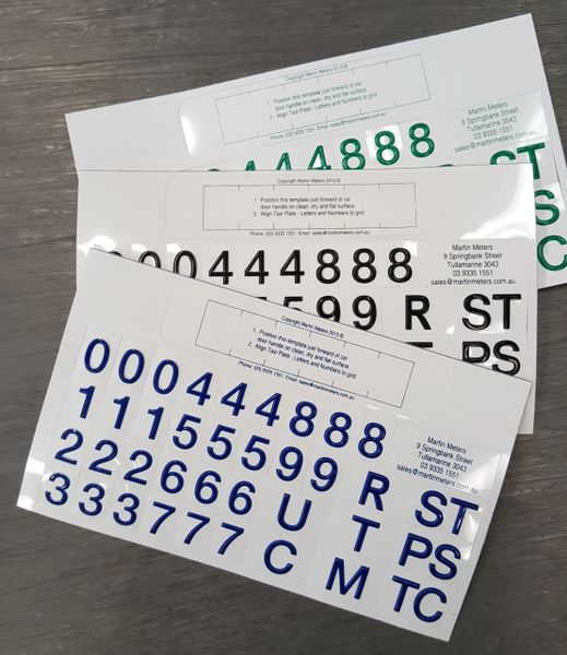 Tactile Door Number - Single Door Kit and Bulk Buy Discounted Kits