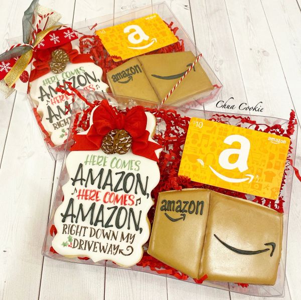 Amazon Themed Cookies & Gift Card