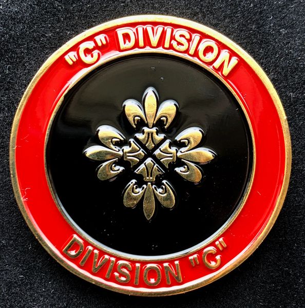 "C" Division Coin
