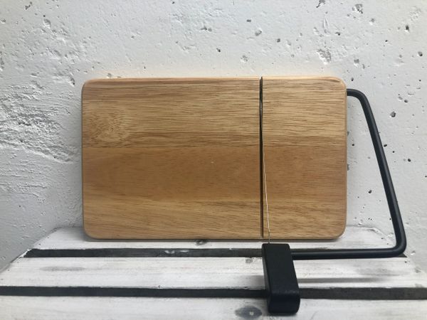 Cheese Cutter Engraved Thick Beechwood Cheese Slicer