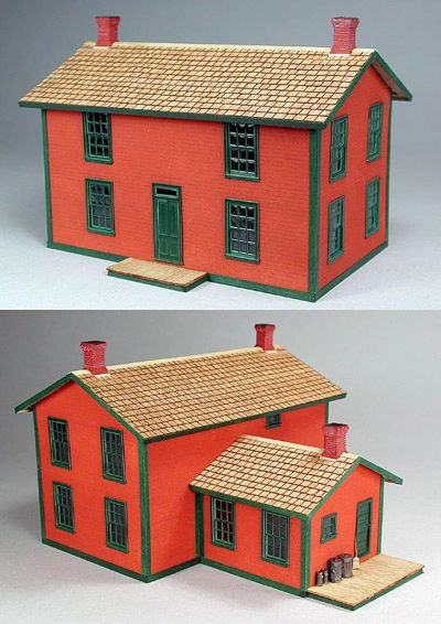 EH214 Northern Pacific Section House, HO Scale