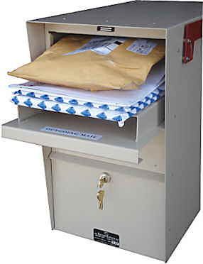 Super 10 gauge steel Letter Locker mailbox