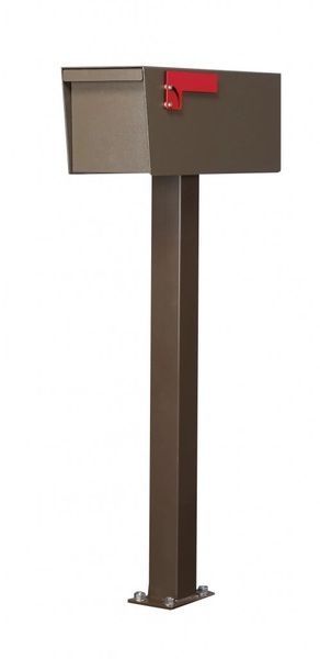 Rural Steel Letter Locker mailbox