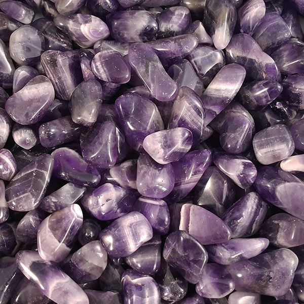 Amethyst Banded Tumbled