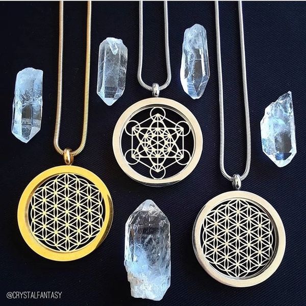 Sacred Geometry Stainless Steel Pendant