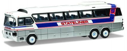 Trux 1:76 Bus - 1980 Denning DenAir - Stateliner