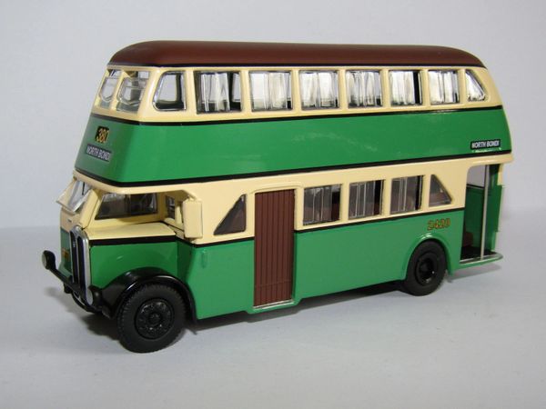 TRUX 1/76 1950 AEC Regent III Double Deck Bus Route 380 North Bondi