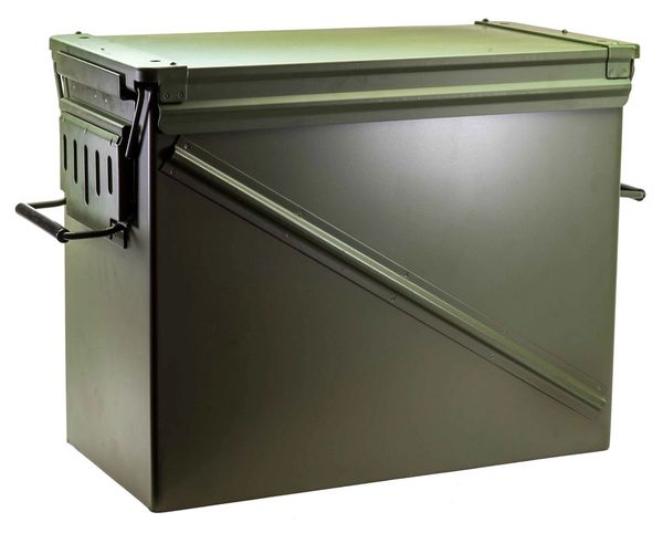 Dry box- Military Surplus 20mm. Ammo Box (Rocket box)