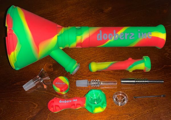 rasta beaker bong kit