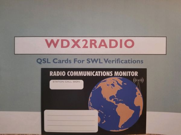 High Quality SWL QSL Cards