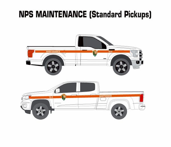 NPS Standard Pickup Maintenance Graphics Kit
