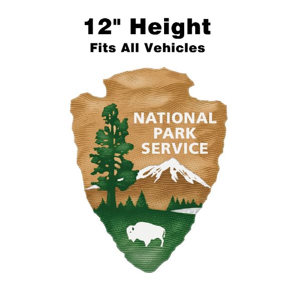 USNPS Reflective Badge Decal