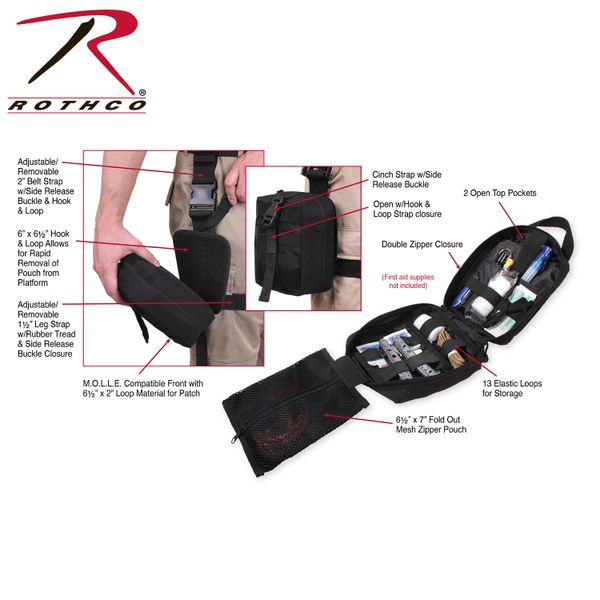 Drop Leg Medical Pouch | Supreme Security Gear