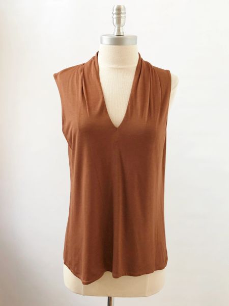 THE ROW SLEEVELESS TOP SIZE XS | KMK LUXURY CONSIGNMENT
