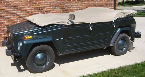VW Thing Cockpit Tonneau Cover