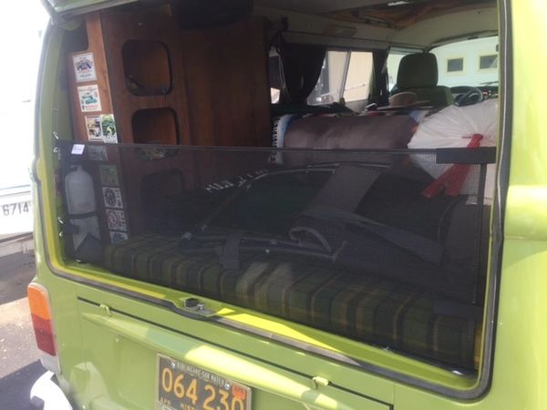 Rear Hatch Cargo Net Bay Window Bus 68-79