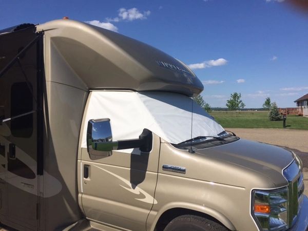 Ford E-Series Van Sun Shade Windshield Cover Basic in Colors
