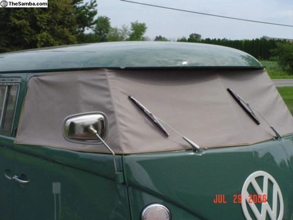 VW Split Window Bus Basic Sunshade Windshield Cover 1955-1967