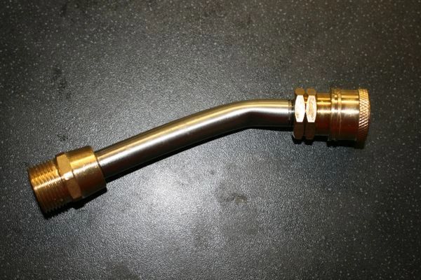 LANCE TUBE WITH BEND FOR TELESCOPIC LANCE