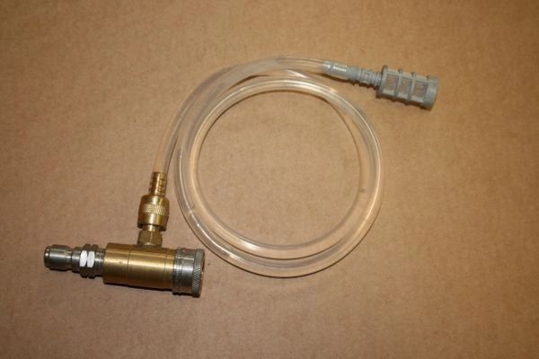 Detergent injector quick release