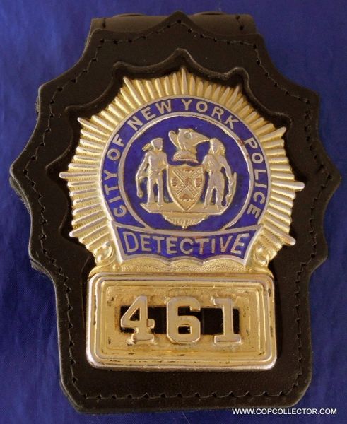PERFECTFIT BELT CLIP FOR NEW YORK POLICE DEPARTMENT DETECTIVE SHIELD