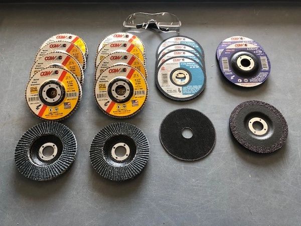 ASST 4.5" abrasive kit