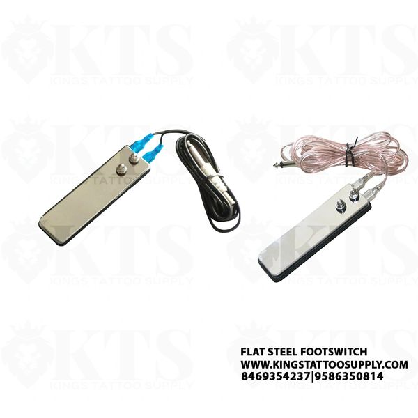 Flat steel footswitch