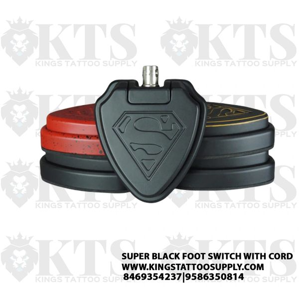 SUPER BLACK FOOT SWITCH WITH CORD