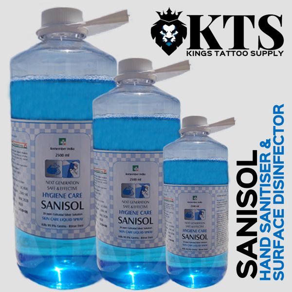 SANISOL HAND SANITIZER AND SURFACE DISINFECTOR 2.5L