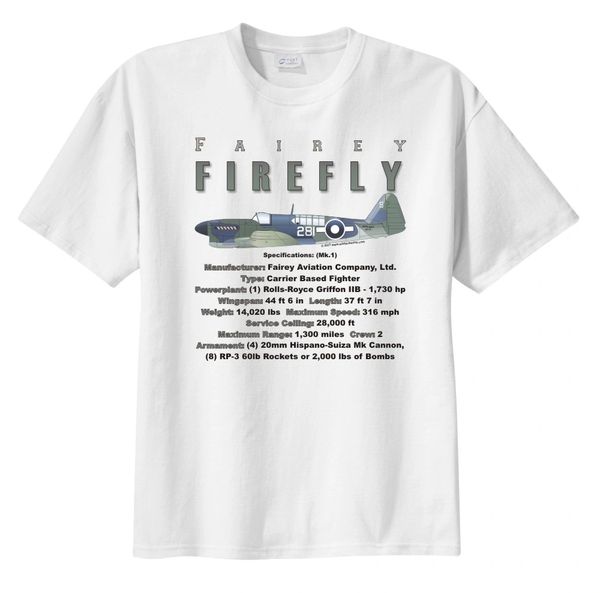 Fairey Firefly MK.1 Spec T-Shirt