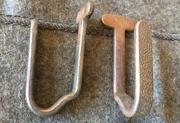 Original Early WW1 German Front Belt Hooks